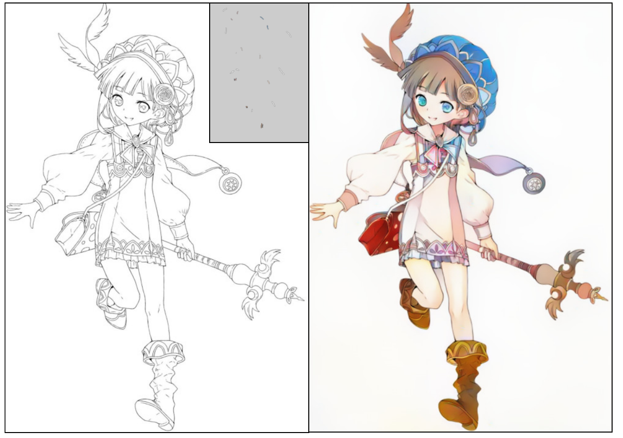 User-Guided Deep Anime Line Art Colorization with Conditional ...